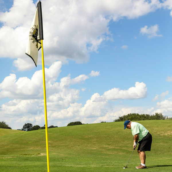 Custom Golf Pin Flags for Courses, Driving Ranges & Events - Green ...