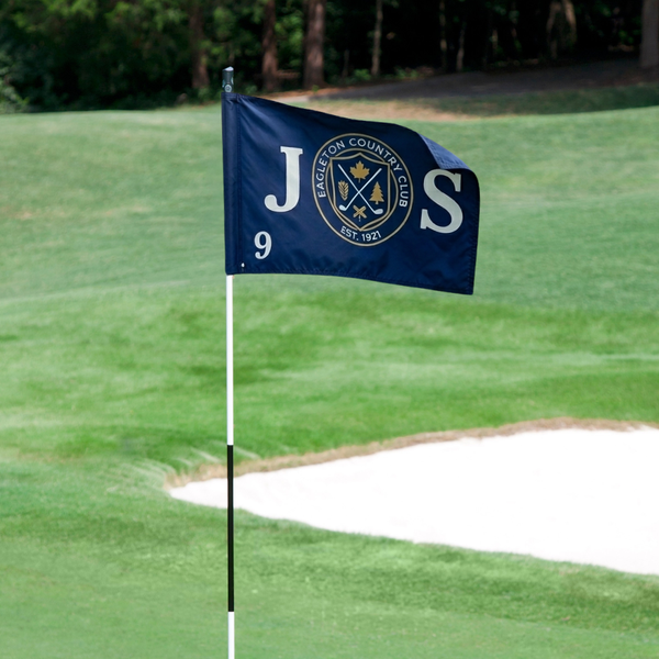 Custom Golf Pin Flags for Courses, Driving Ranges & Events - Green ...